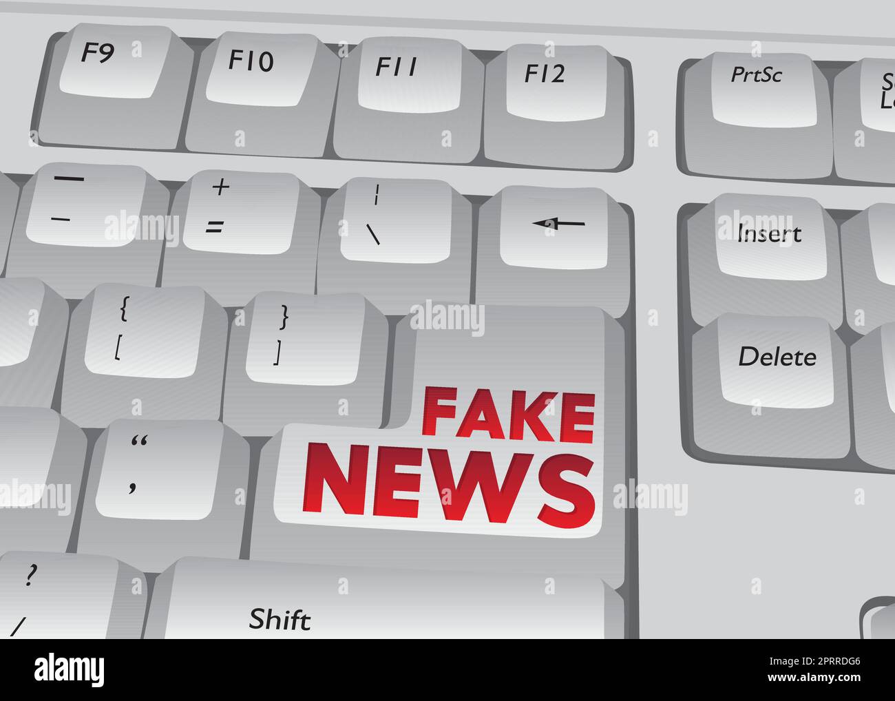 Journalism keyboard Stock Vector Images - Alamy