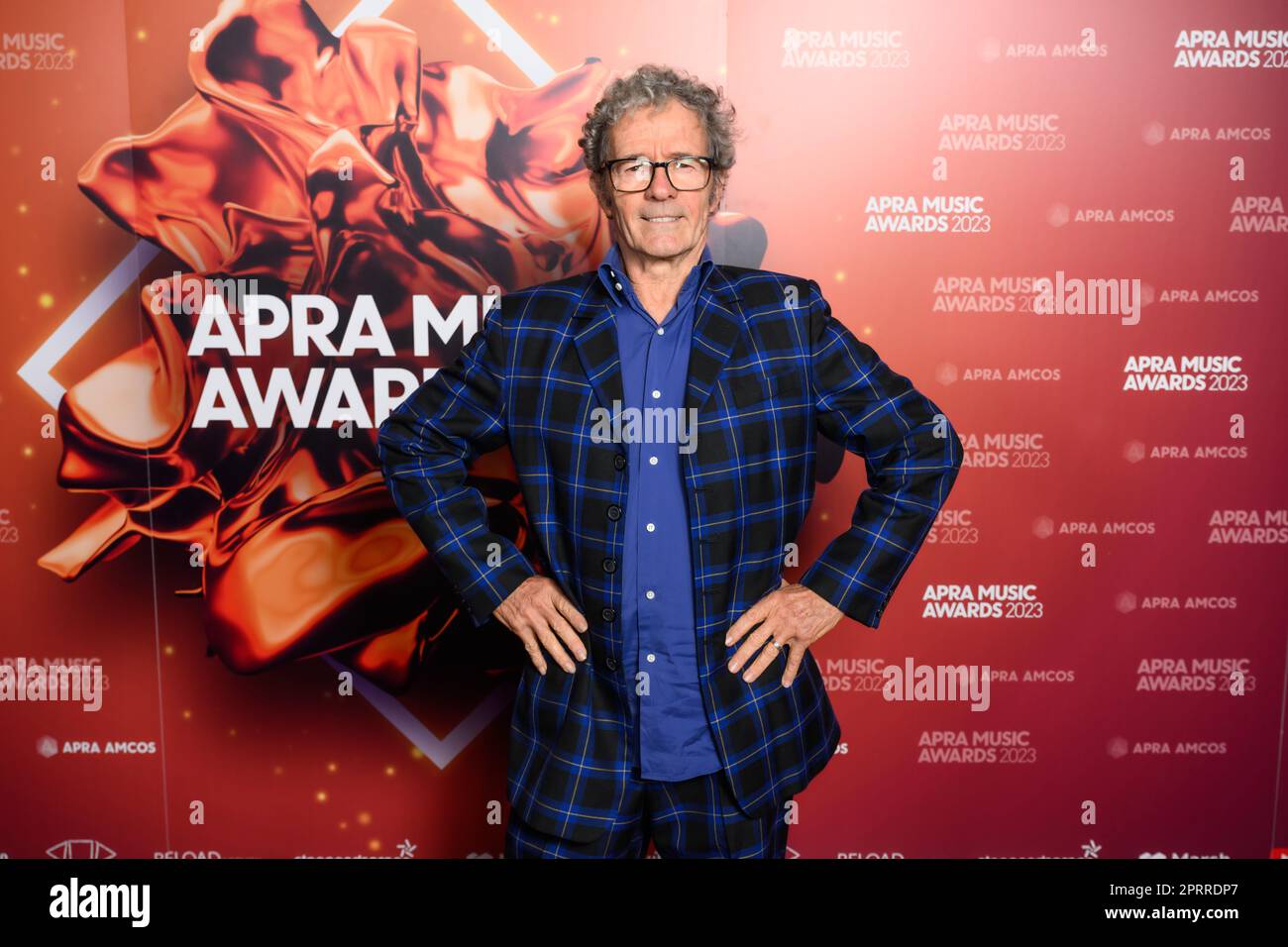 Mark Gable arrives at the 2023 APRA Music Awards at the International ...