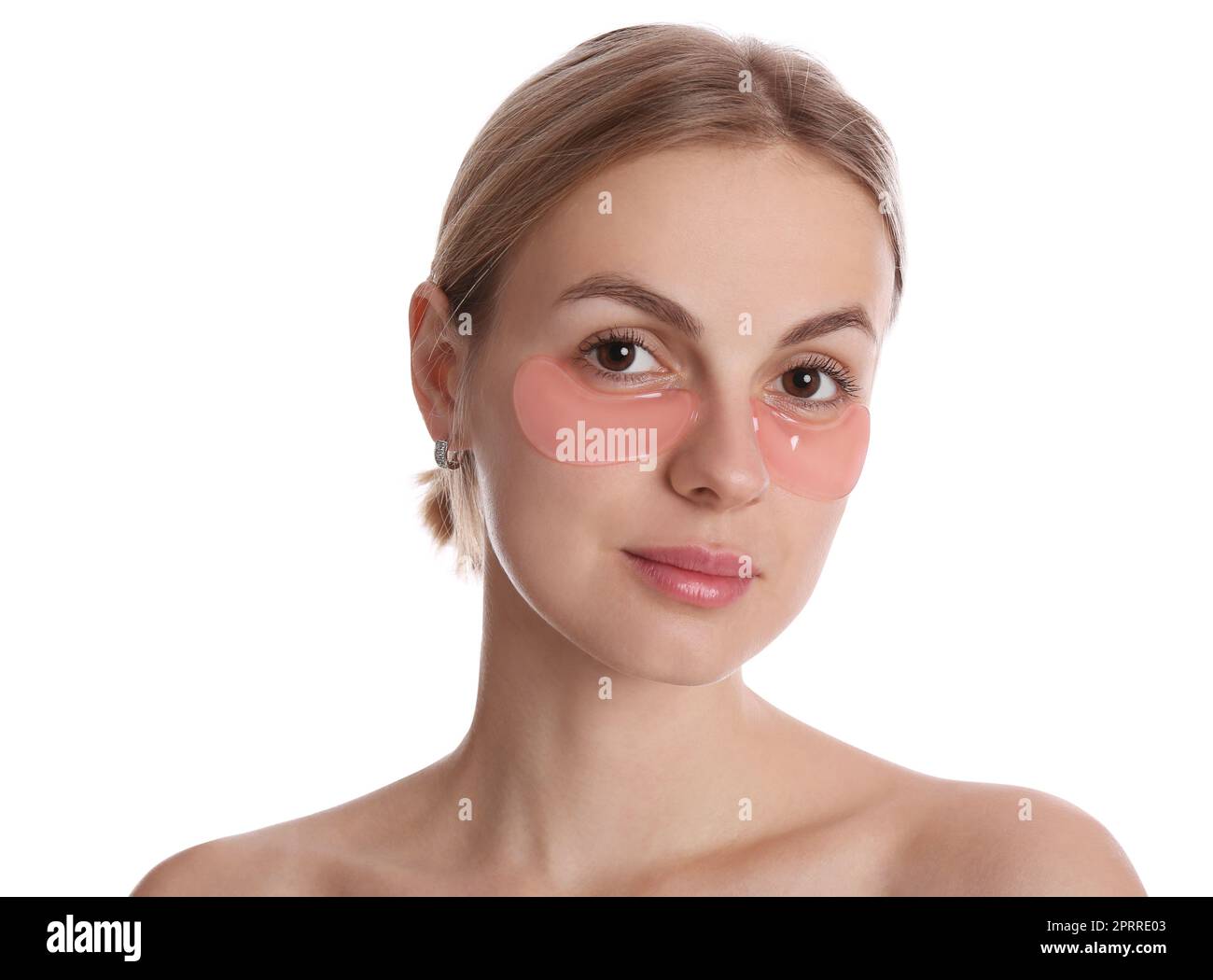 Pink under eye patches hi-res stock photography and images - Alamy