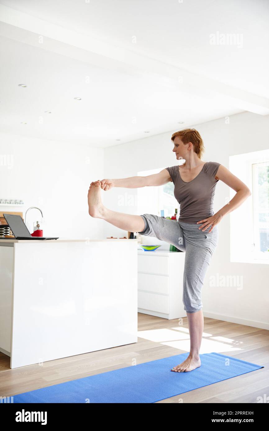 Getting the right balance hi-res stock photography and images - Alamy