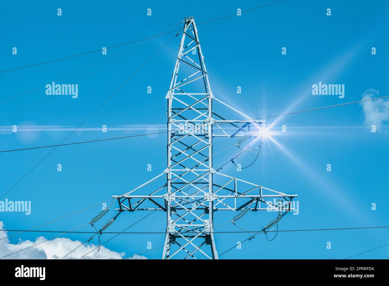 Highest transmission lines hi-res stock photography and images - Alamy