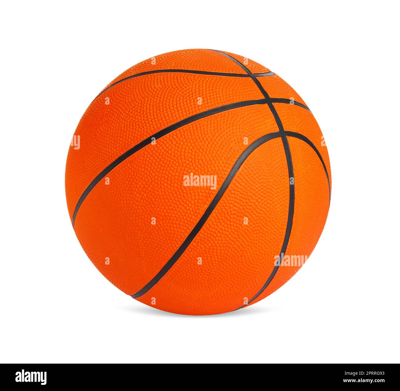 New orange basketball ball isolated on white Stock Photo - Alamy