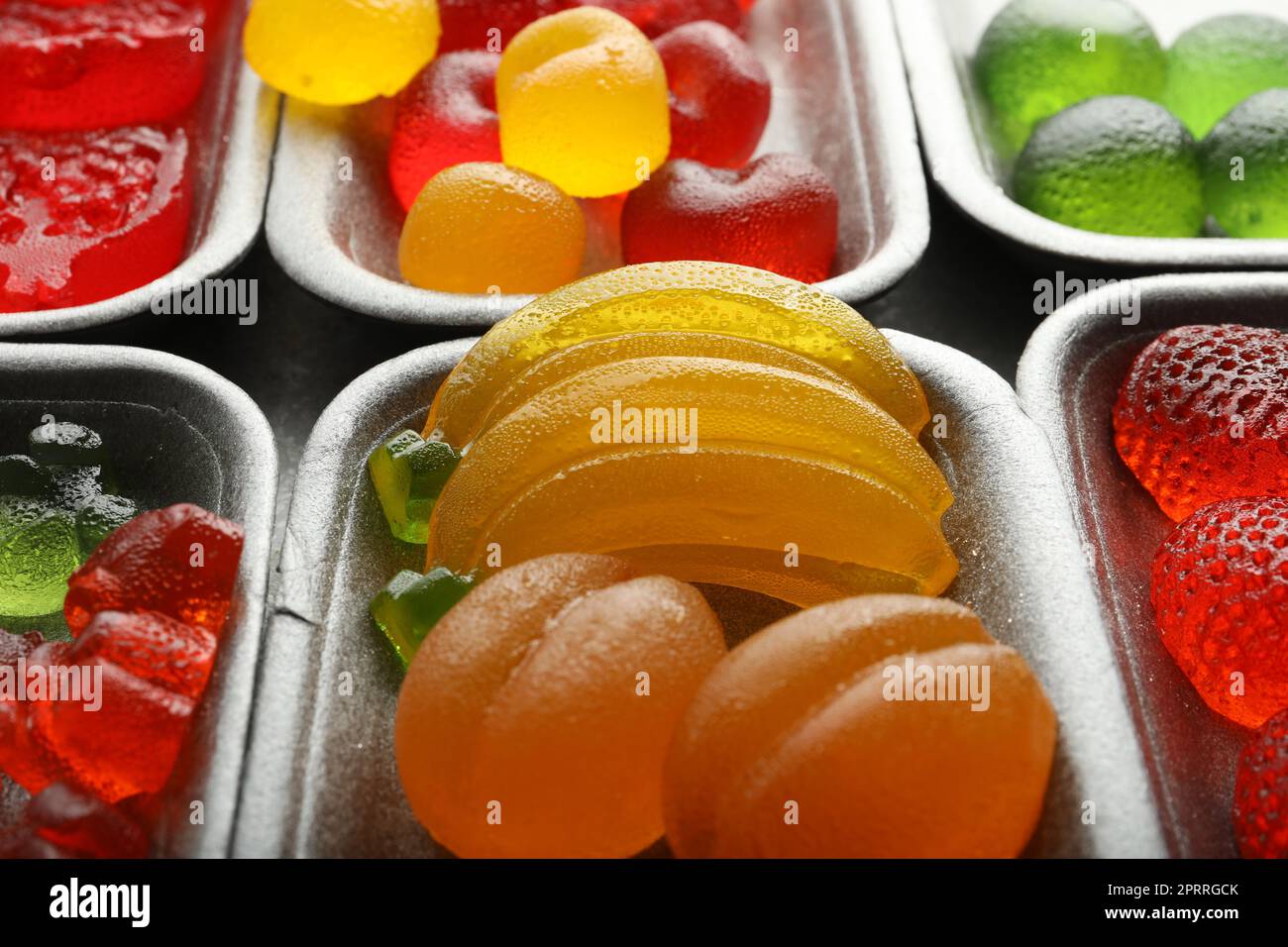 Many containers with candy hi-res stock photography and images - Alamy