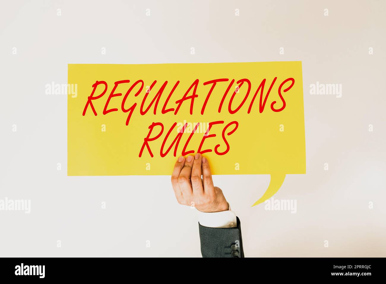 Text showing inspiration Regulations RulesStandard Statement Procedure ...