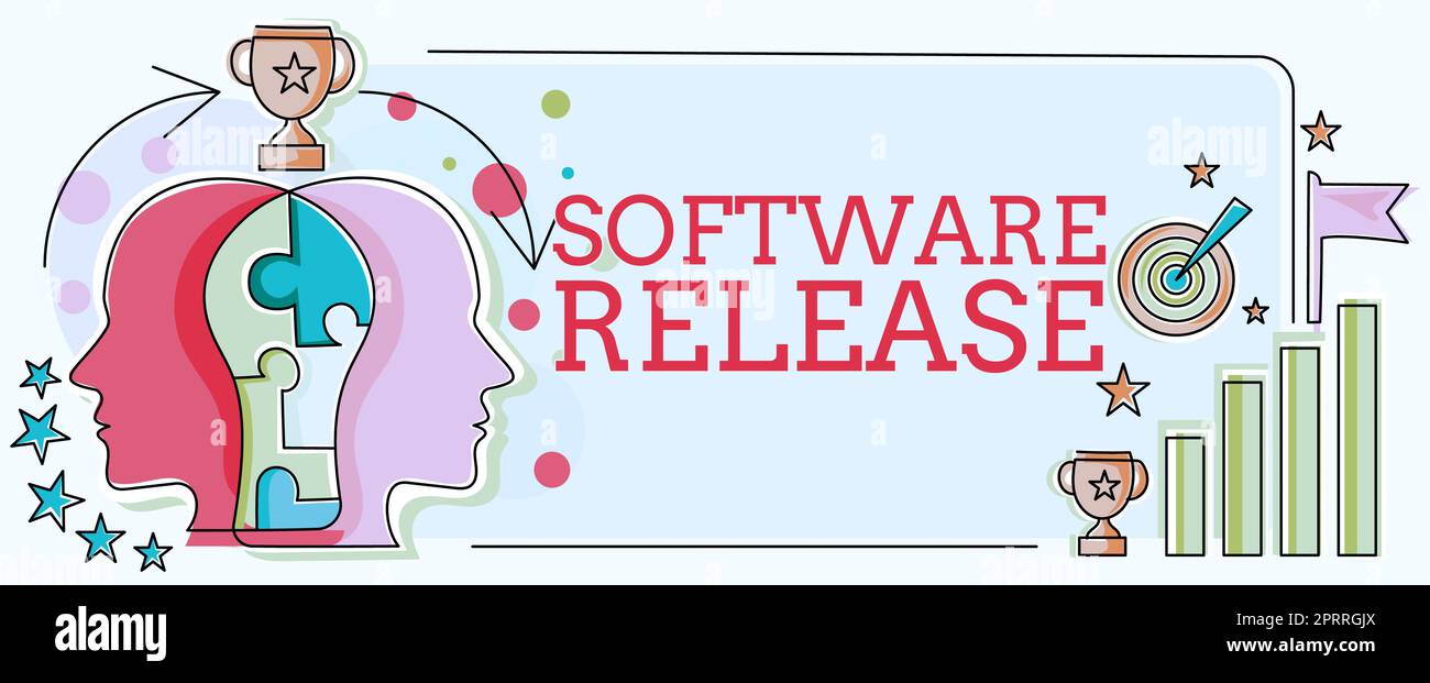 Conceptual display Software Releasesum of stages of development and ...