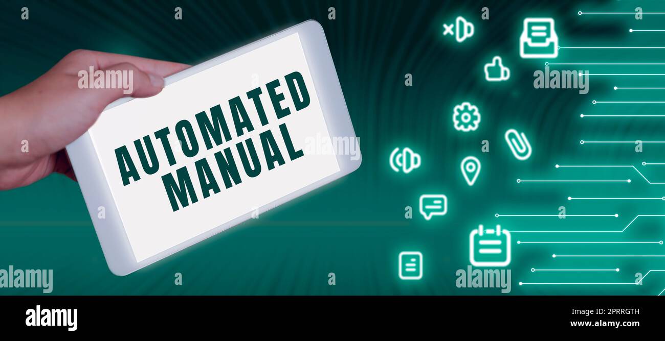 Conceptual caption Automated Manualas trigger shift and it can switch ...