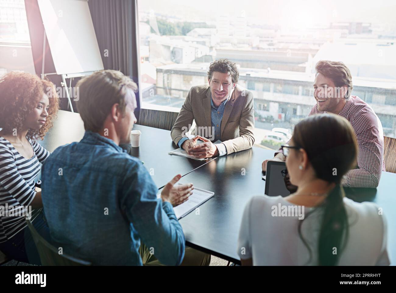Brainstorming table hi-res stock photography and images - Alamy