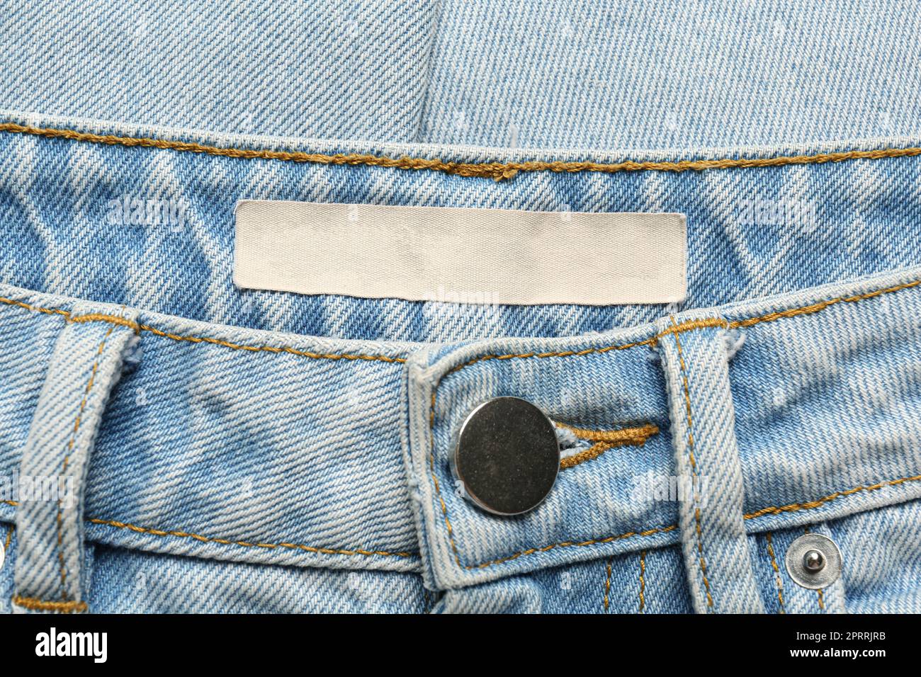 Denim care label hi-res stock photography and images - Alamy