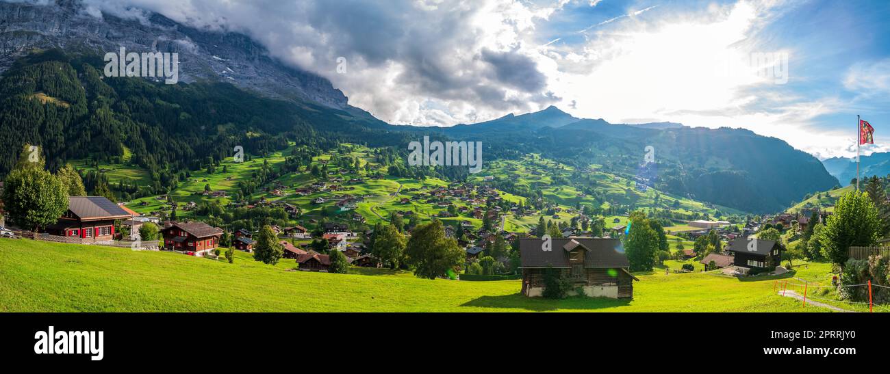 Grindelwald landscape hi-res stock photography and images - Alamy