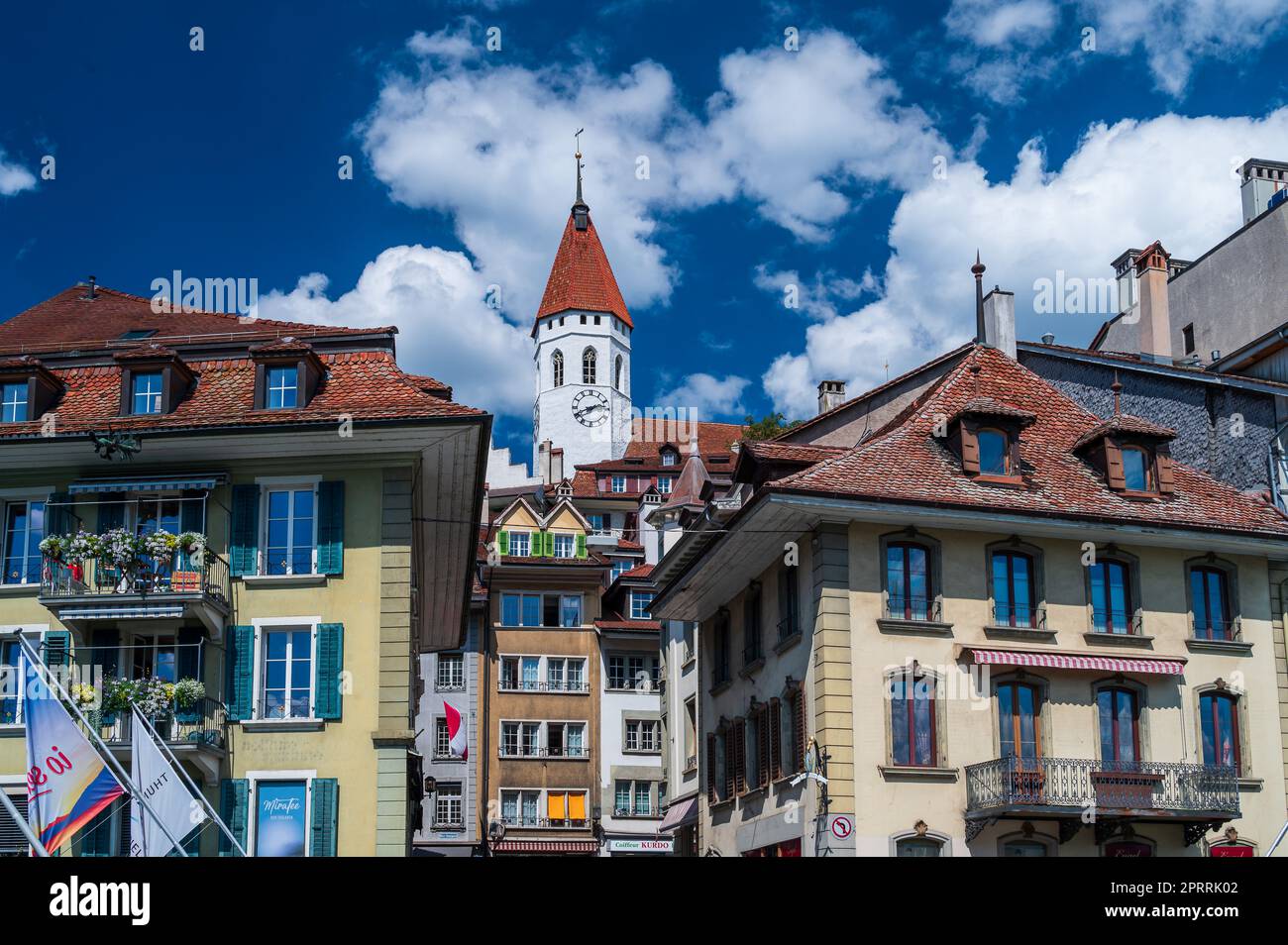 village of Thun Stock Photo - Alamy