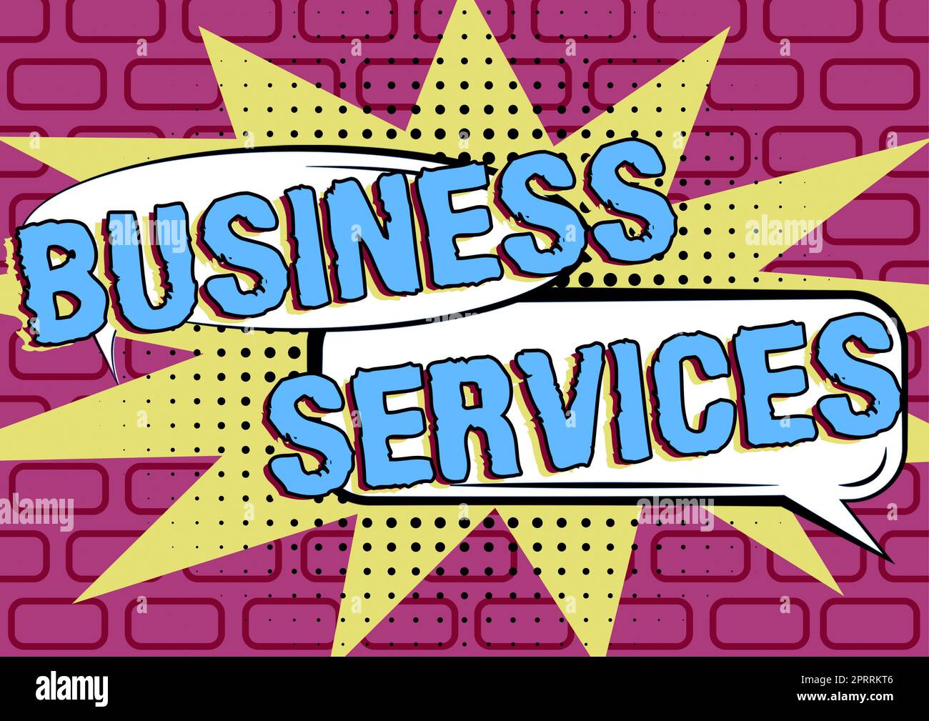 Text showing inspiration Business ServicesProvides intangible products ...