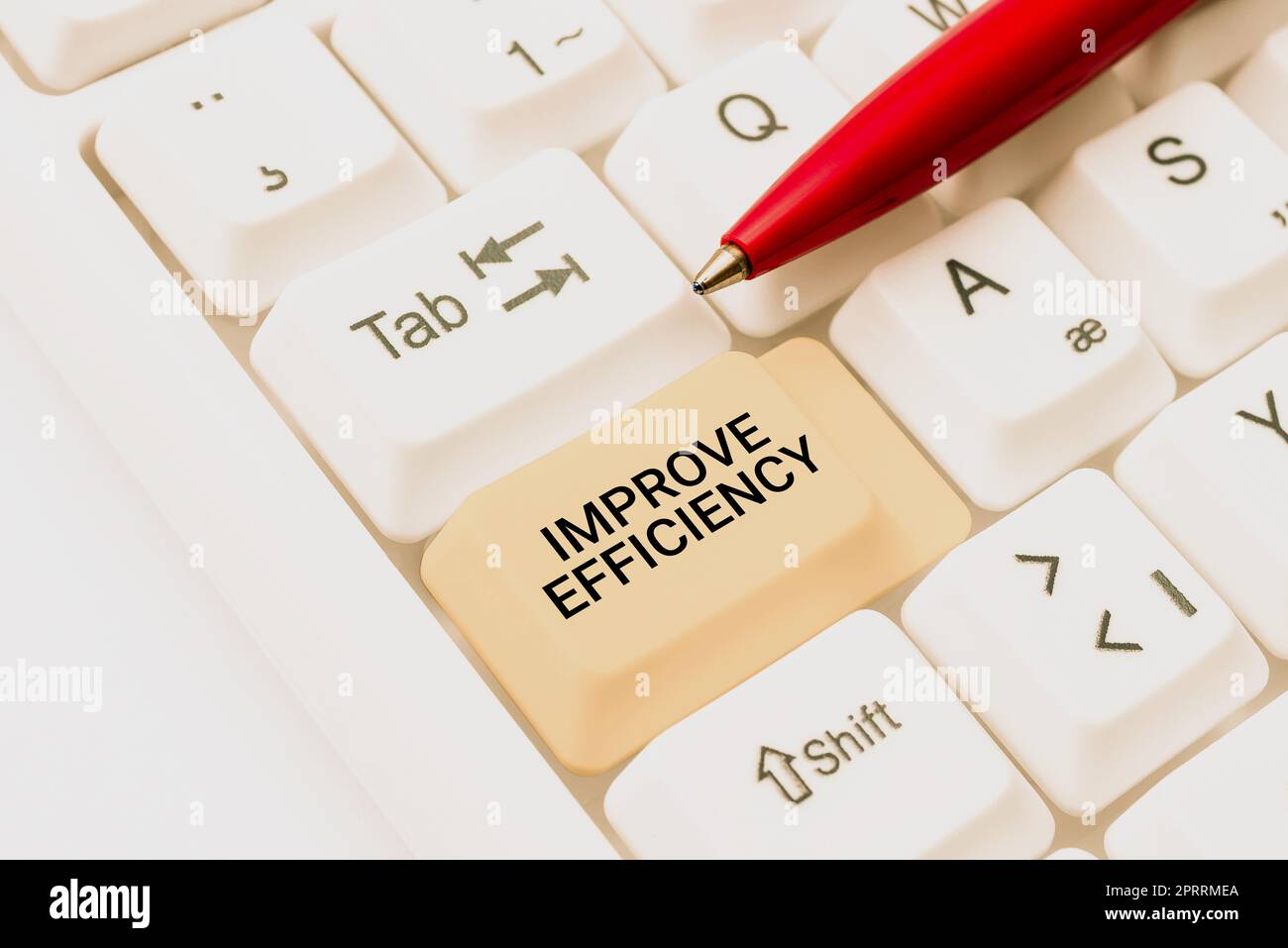 Text caption presenting Improve EfficiencyCompetency in performance ...