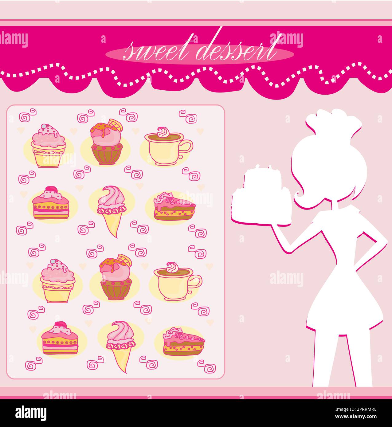 menu coffee shop - abstract background Stock Photo - Alamy