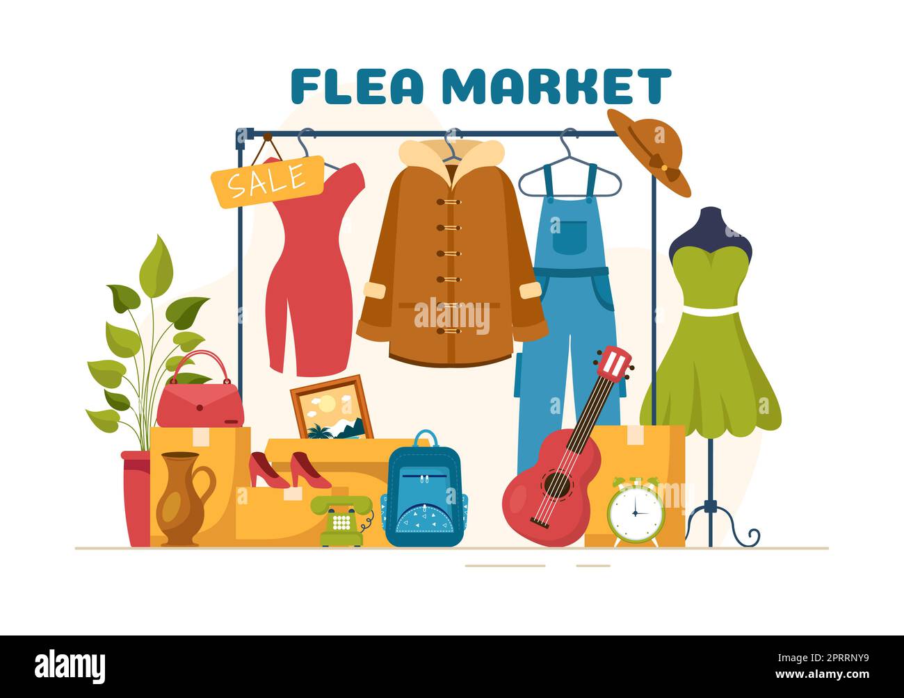 Shopper stall Cut Out Stock Images & Pictures - Alamy