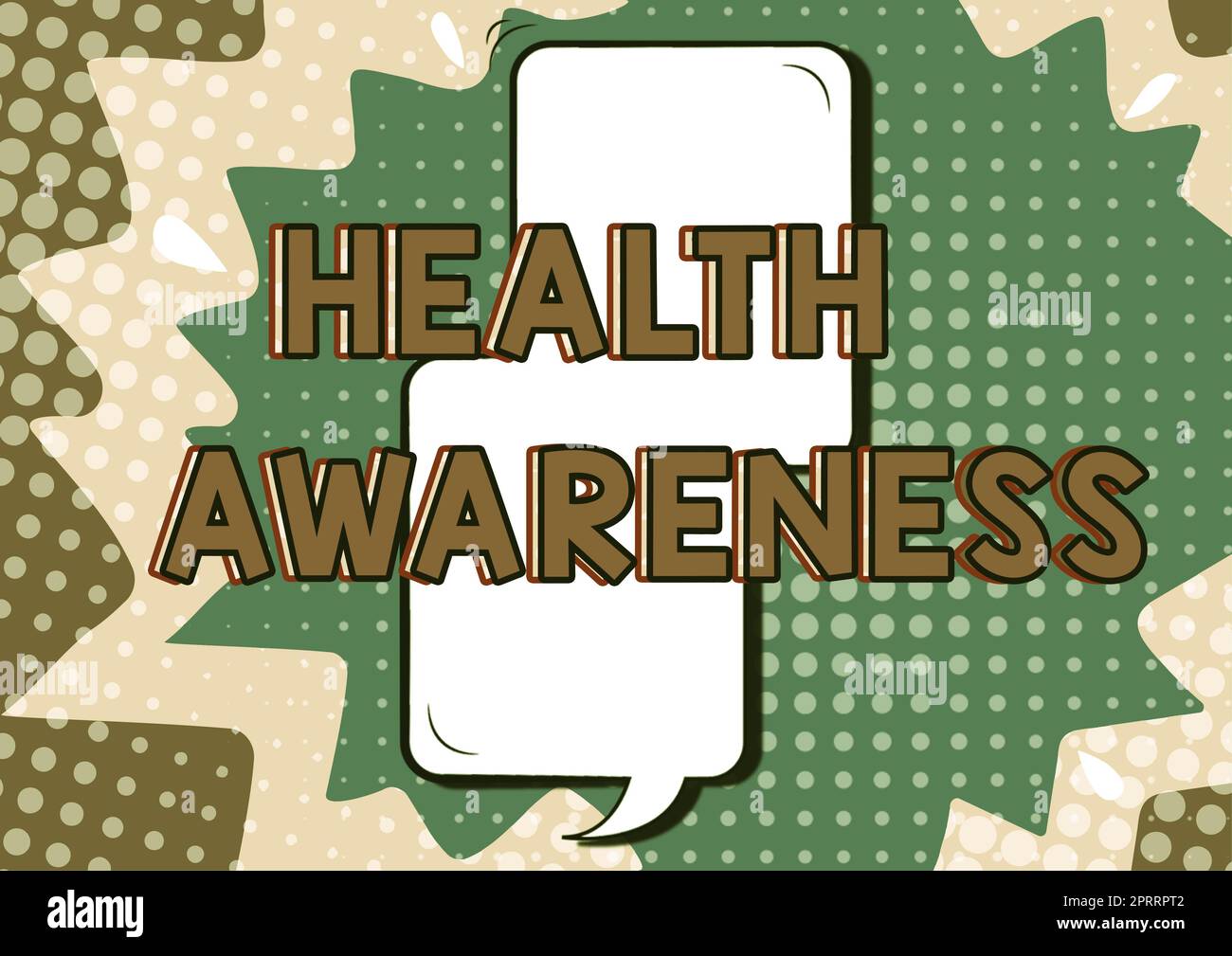 Conceptual display Health AwarenessPromoting community issues and ...