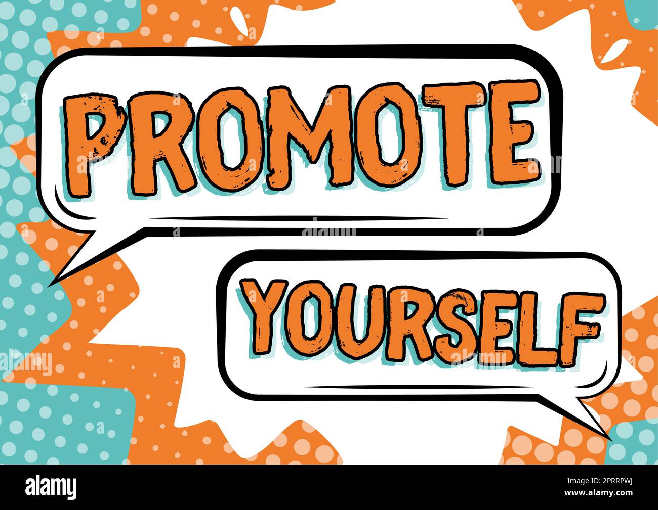 Handwriting text Promote Yourselfmarket and introduce to others ...