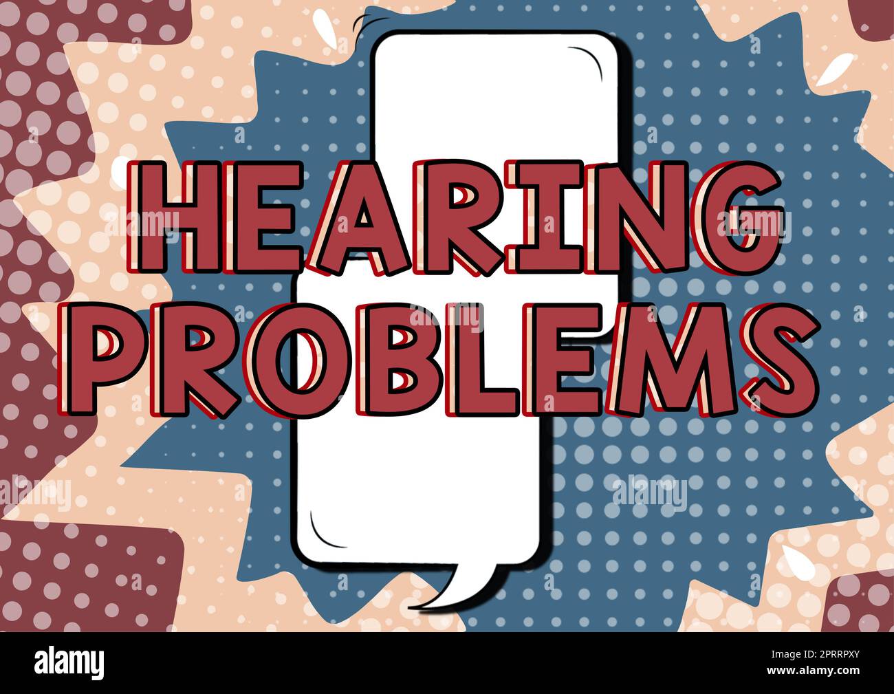 Text showing inspiration Hearing Problemsis partial or total inability ...
