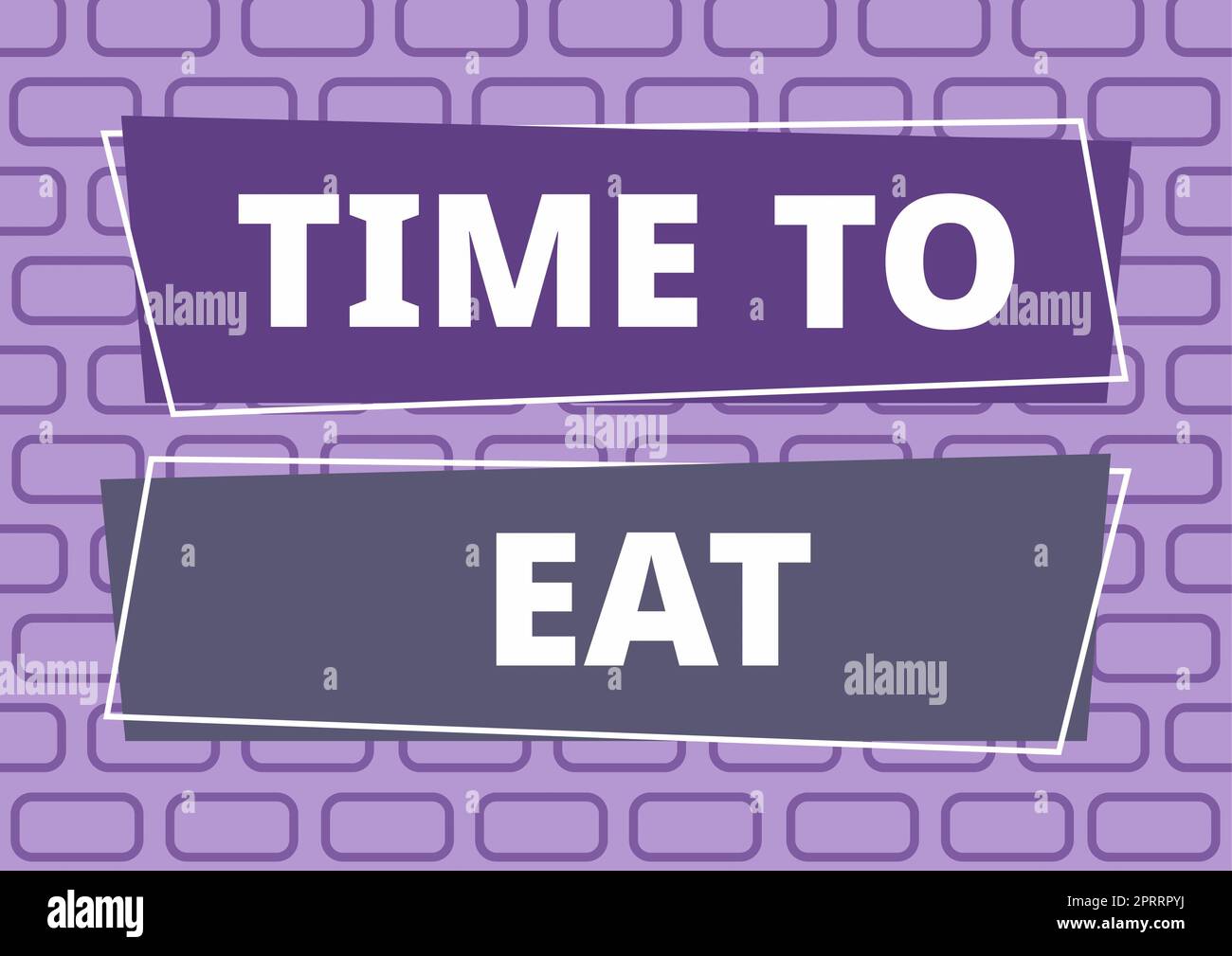 Text caption presenting Time To Eat. Business showcase Right moment to ...