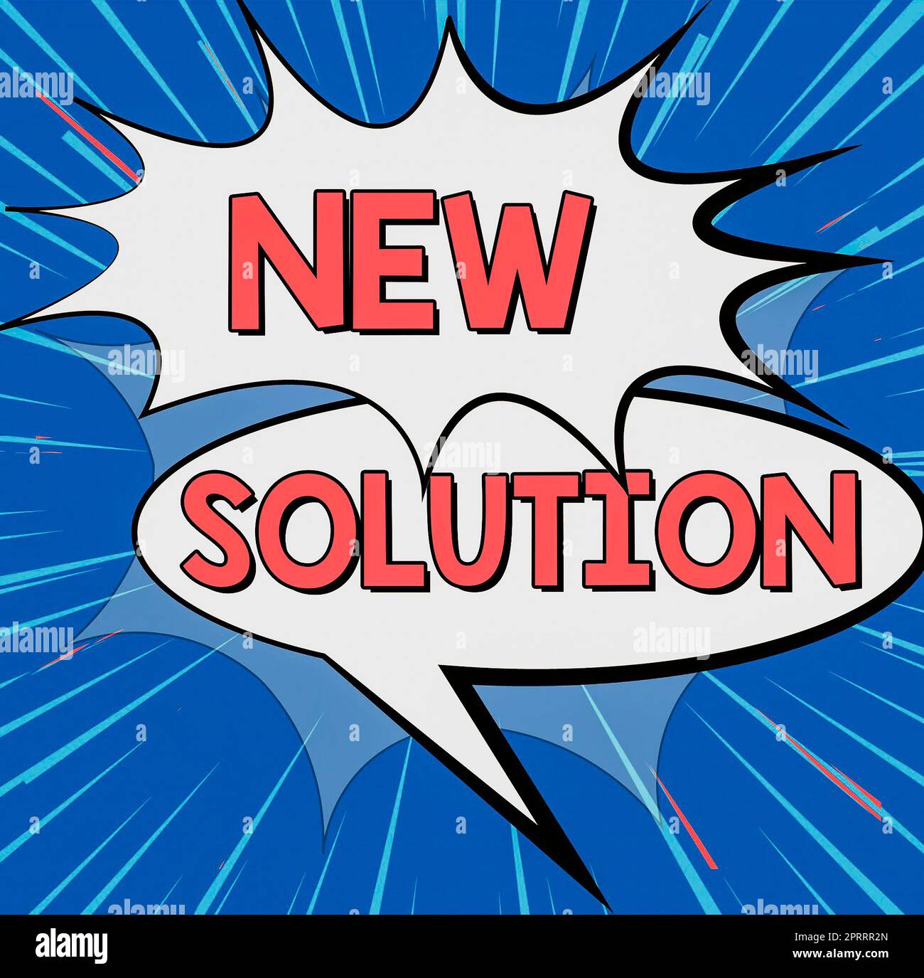 Sign displaying New Solution. Business concept Modern Innovation Latest ...