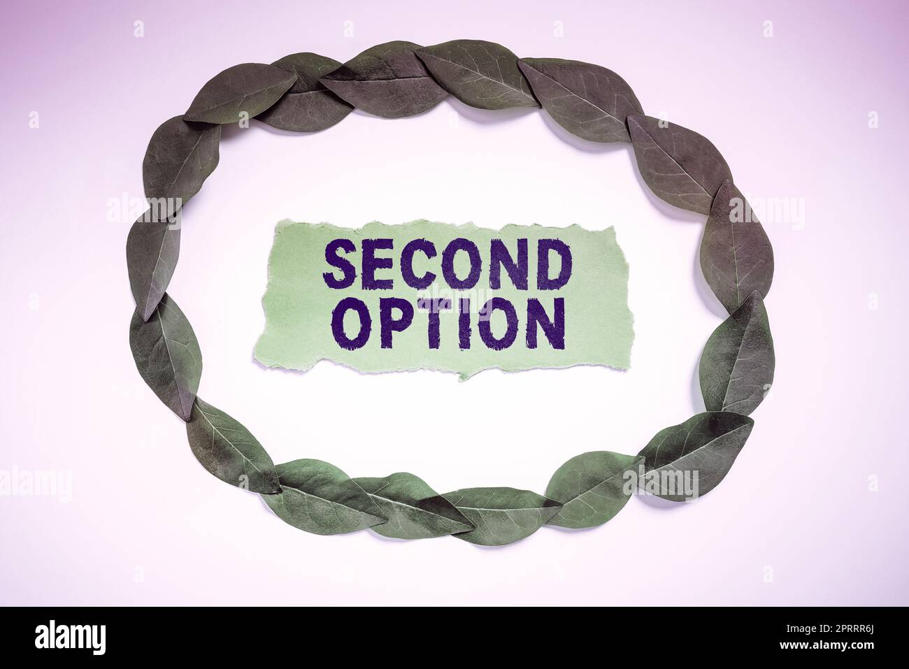 Inspiration showing sign Second Option. Internet Concept Next Fiddle ...