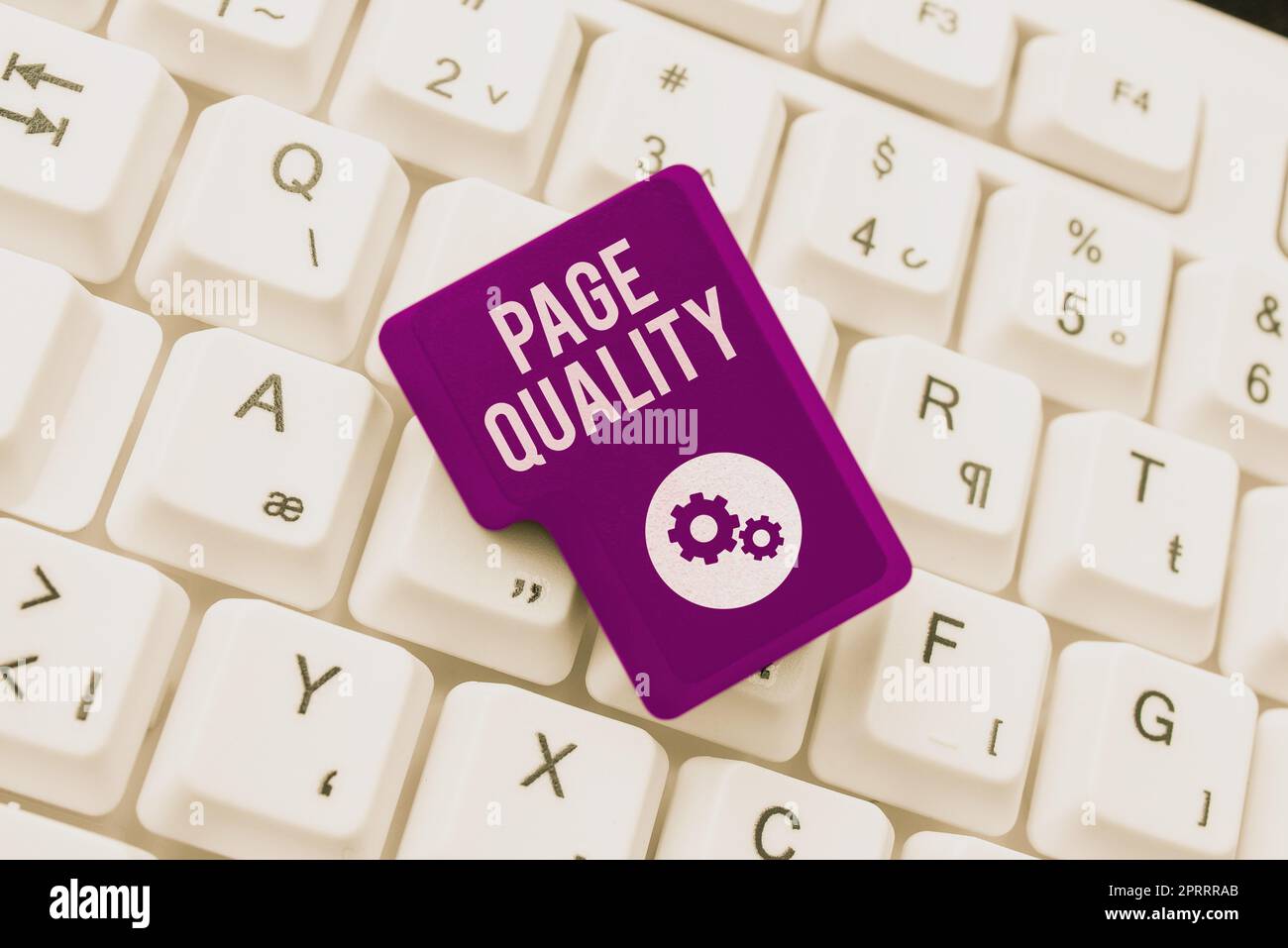 Conceptual display Page Quality. Business showcase Effectiveness of a ...