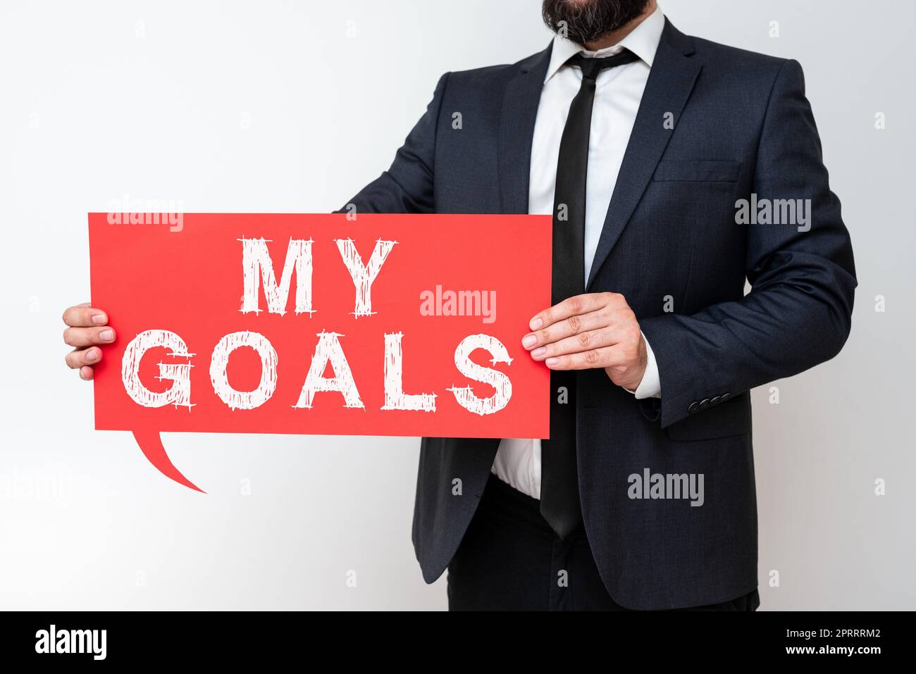 Inspiration showing sign My Goals. Business idea Future or desired ...