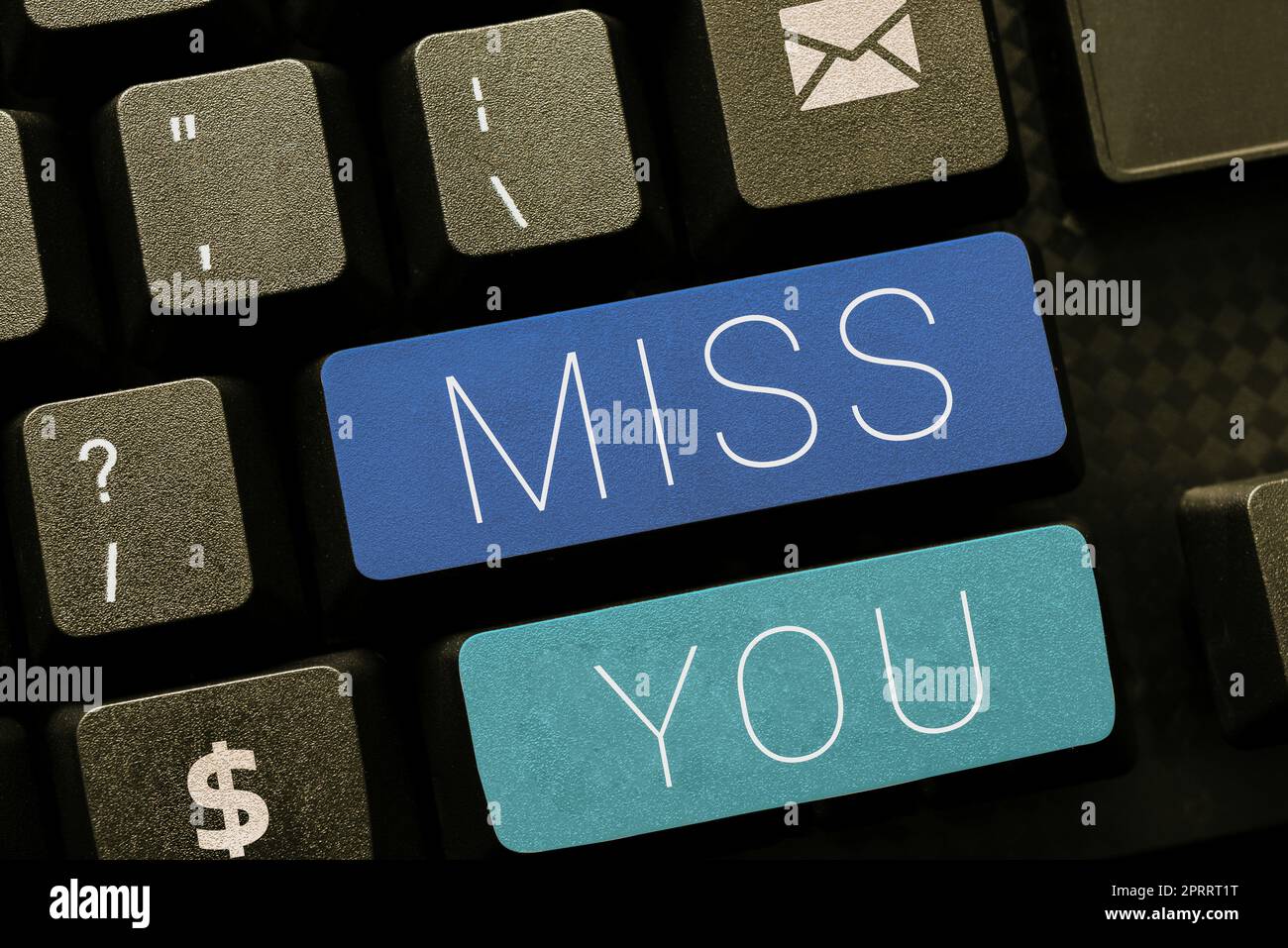 Writing displaying text Miss You. Business showcase Longing for an ...