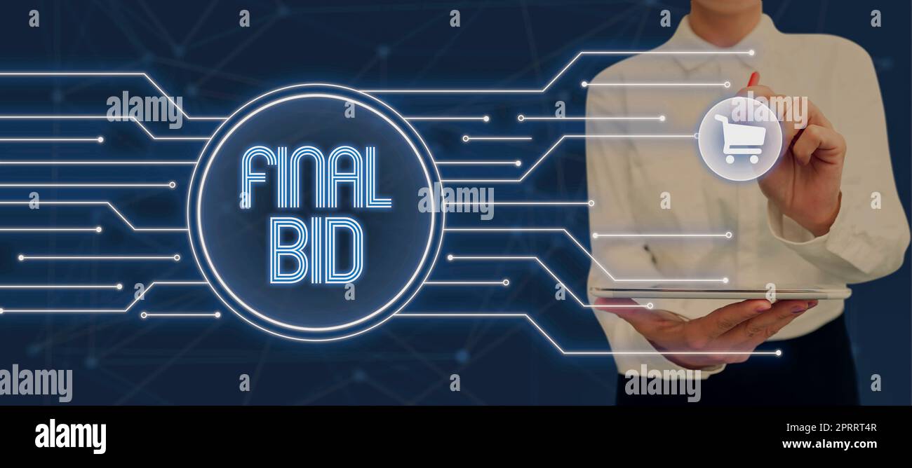 Final sign hi-res stock photography and images - Alamy