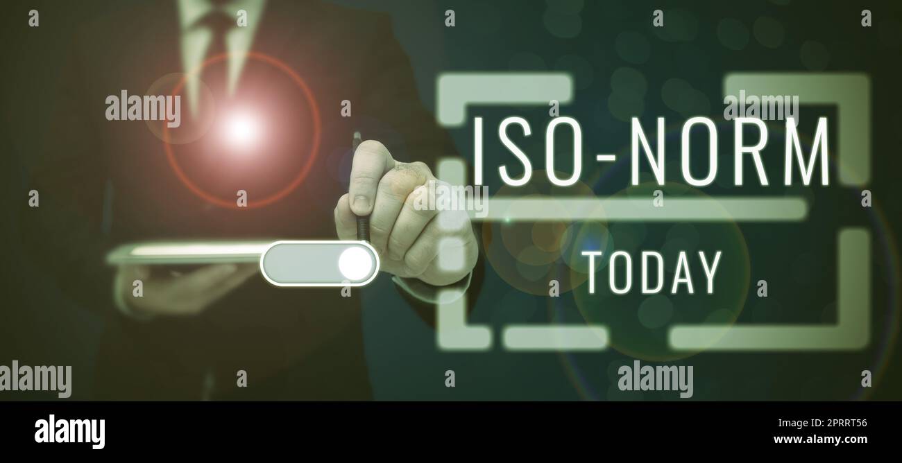 Conceptual display Iso Norm. Business overview An accepted standard or ...