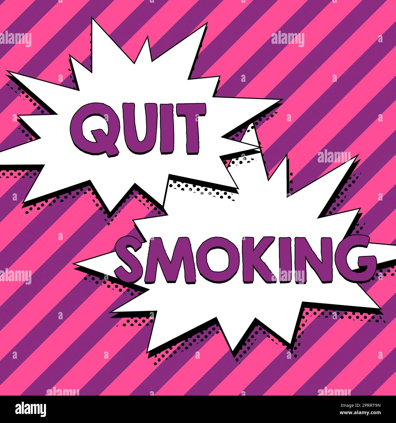Hand writing sign Quit Smoking, Word Written on Discontinuing or ...