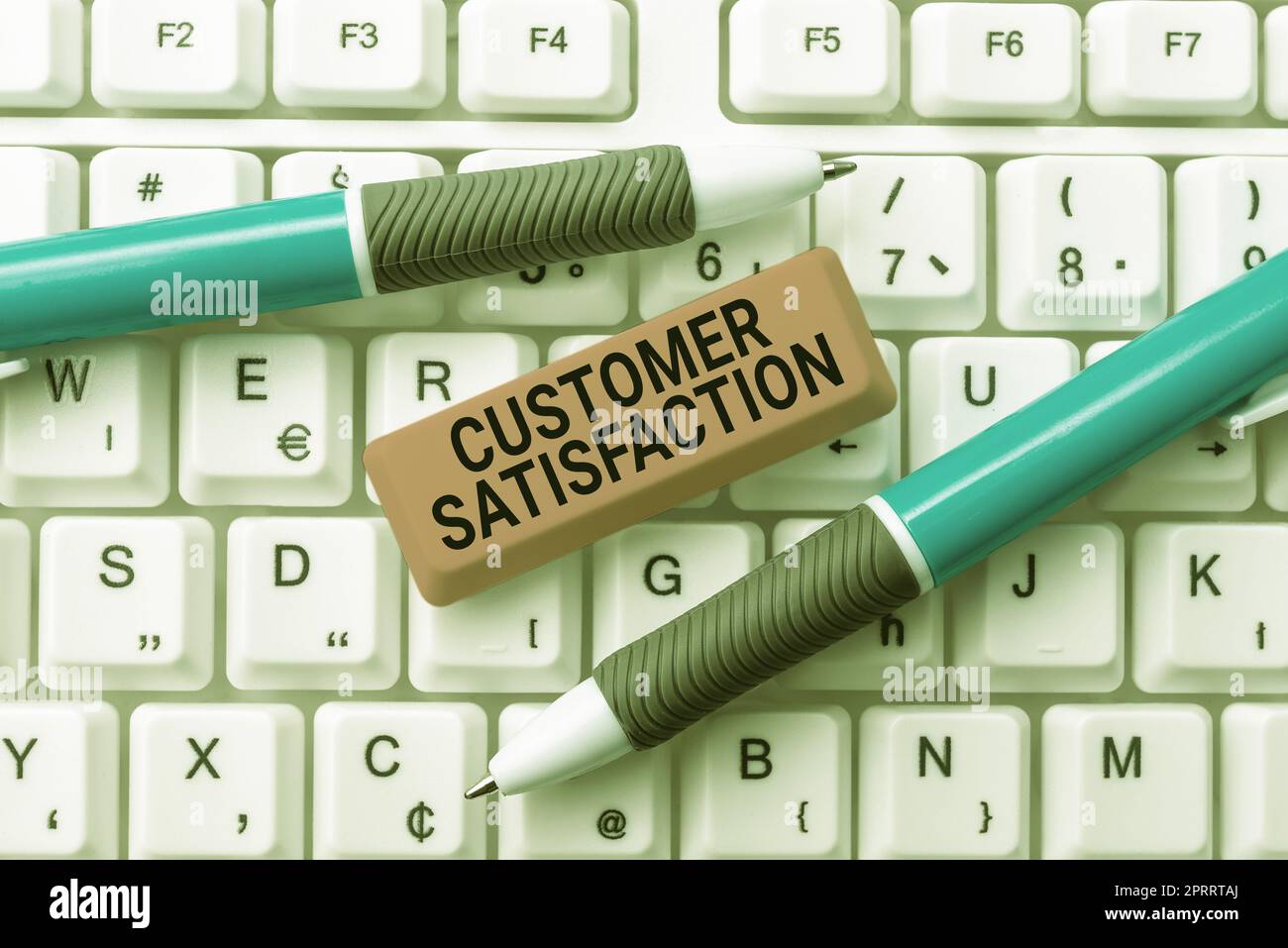 Text showing inspiration Customer Satisfaction. Business concept Exceed ...