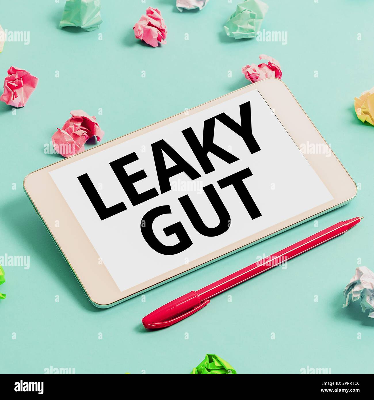 Inspiration showing sign Leaky Gut. Business showcase A condition in ...