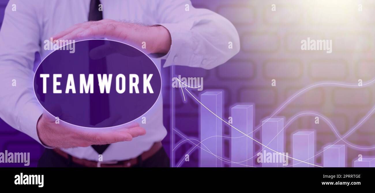 Writing displaying text Teamwork. Business showcase Group of showing ...