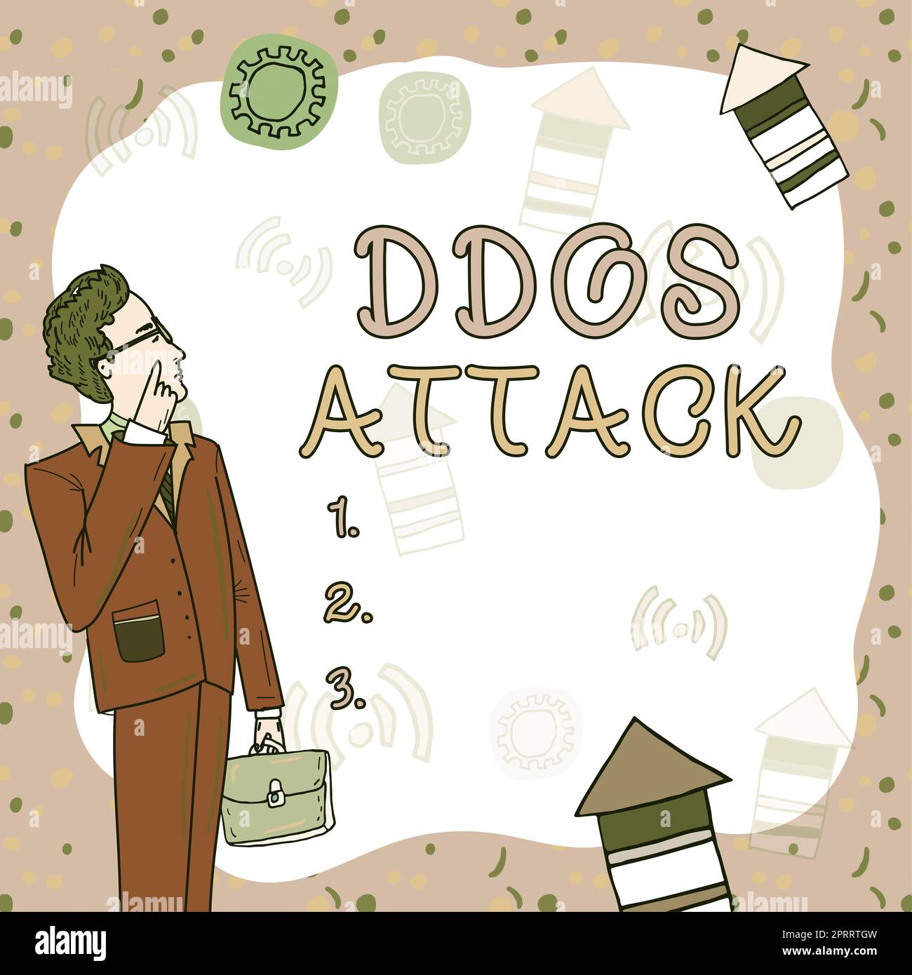 Conceptual display Ddos Attack, Conceptual photo perpetrator seeks to ...