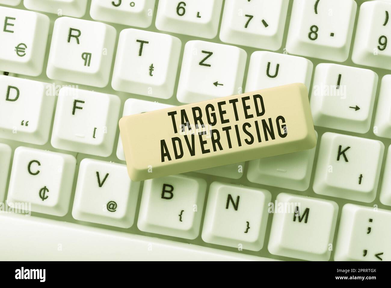 Hand writing sign Targeted Advertising. Internet Concept Online ...