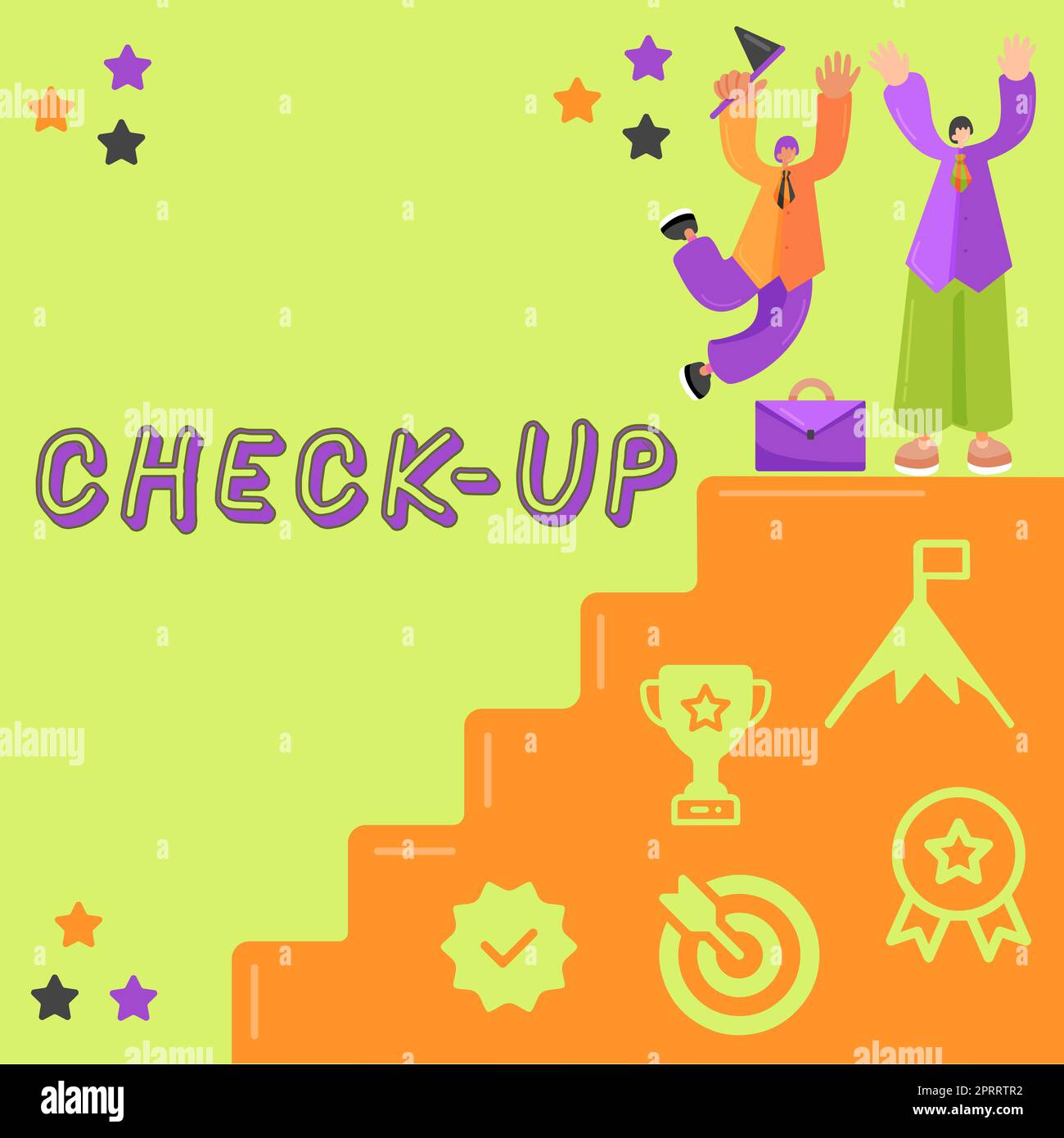 Inspiration showing sign Check Up, Business overview physical medical ...