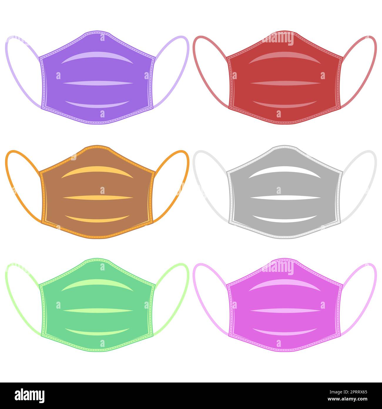 Protective breathing mask icon. Industrial safety N95 blue mask ...