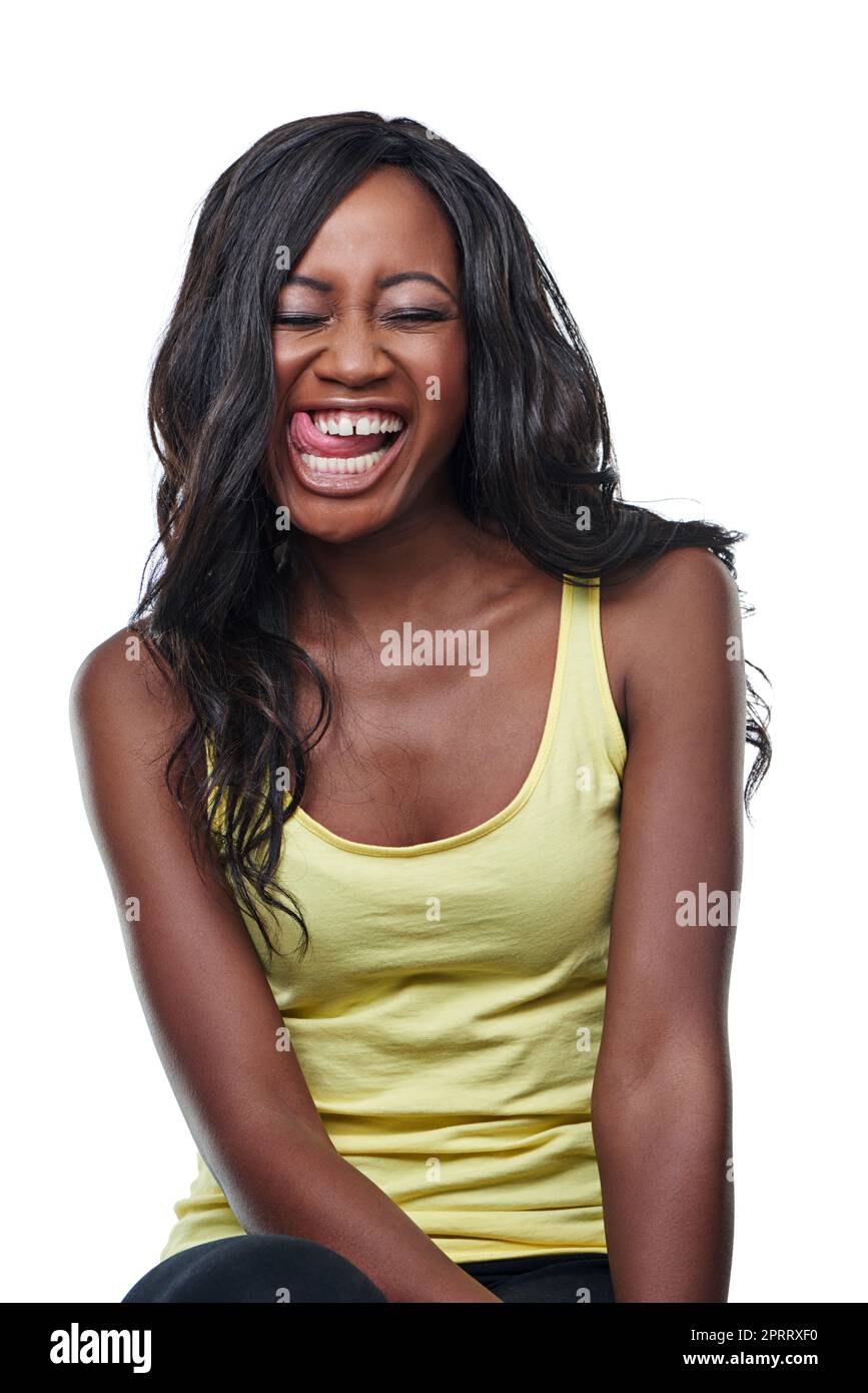 Laugh pose hi-res stock photography and images - Alamy
