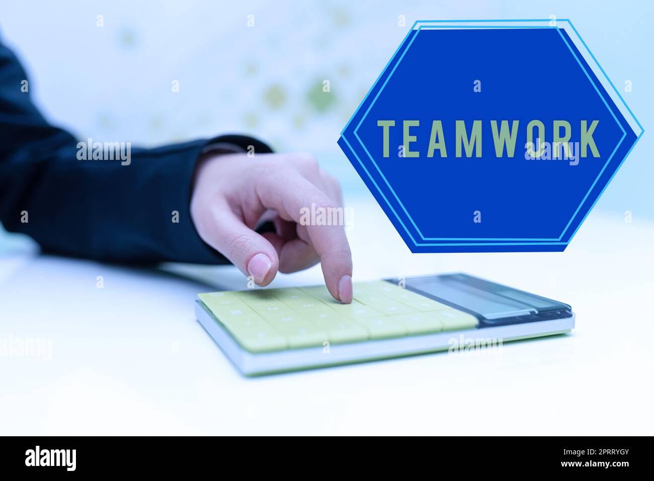 Text caption presenting Teamwork. Business approach Group of showing ...