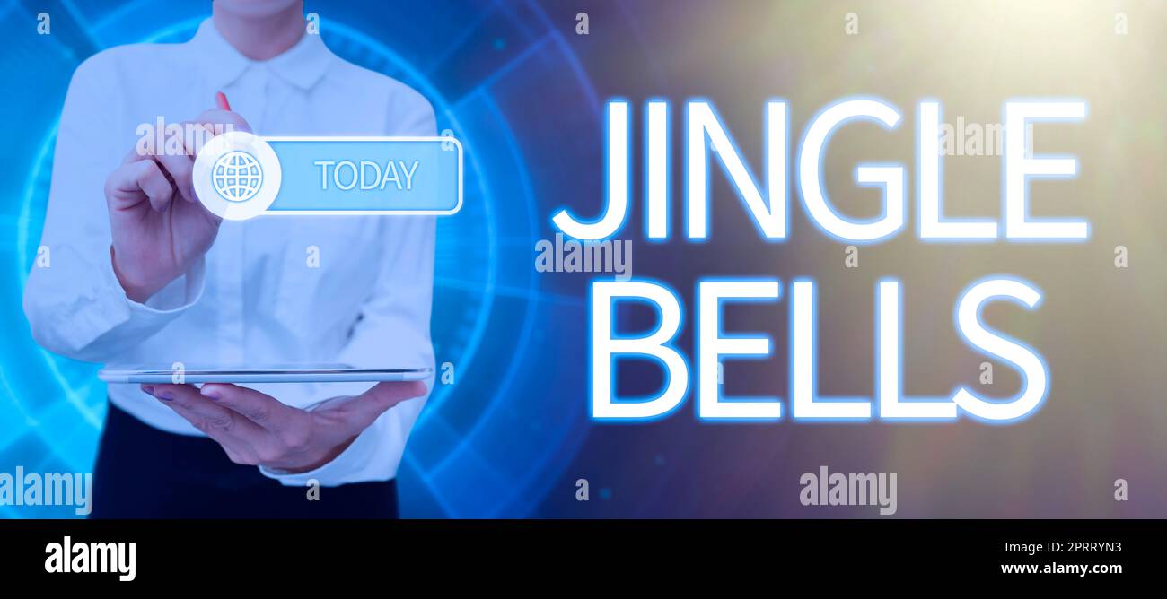 Writing displaying text Jingle Bells, Business showcase Most famous ...
