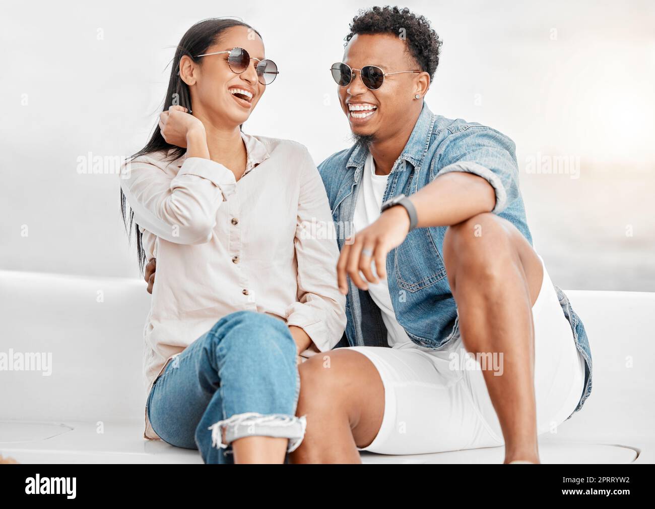 Luxury yacht tropical woman hi-res stock photography and images - Alamy