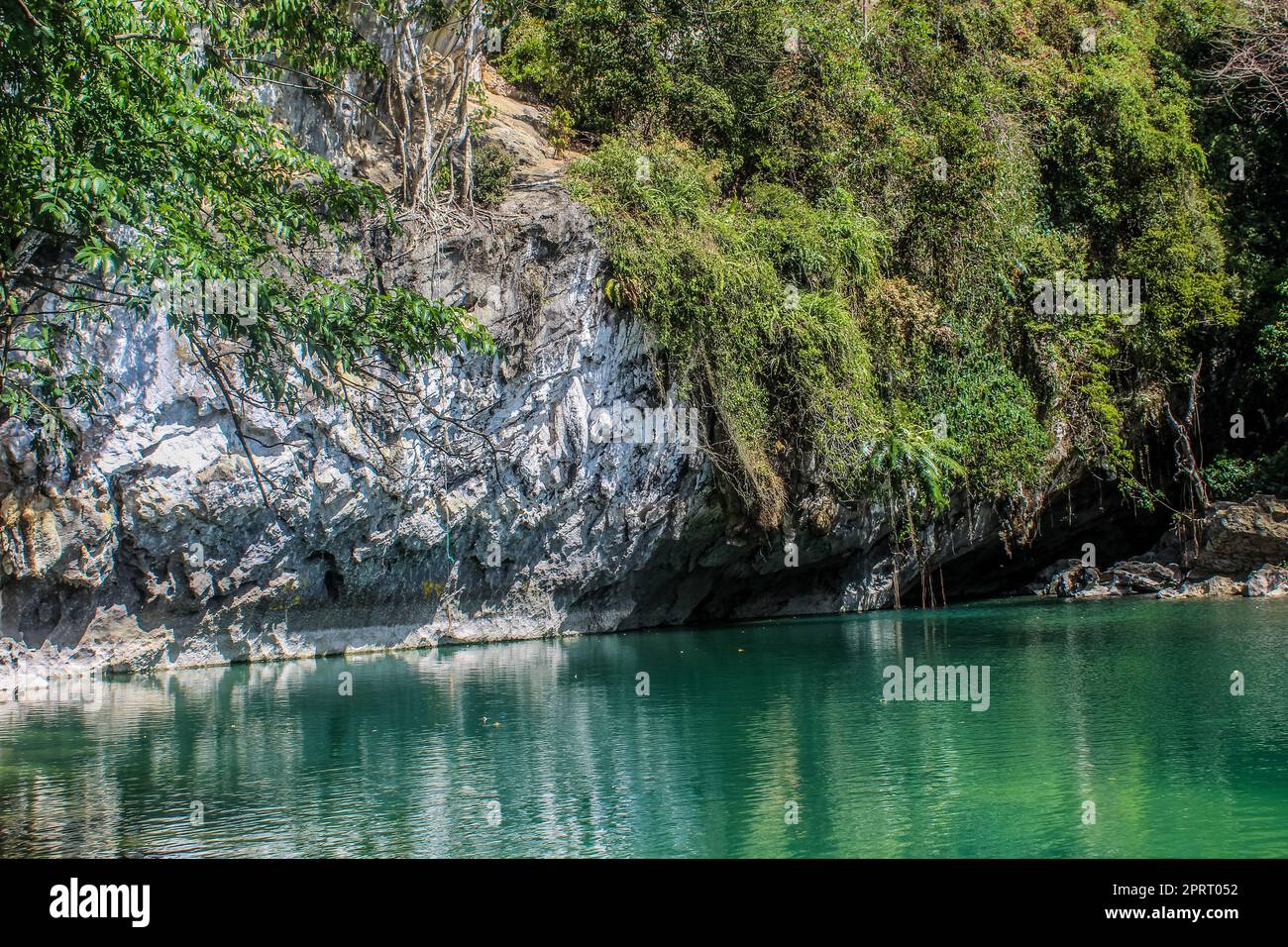 Exotic Green River in Pucok Krueng, Aceh, Indonesia Stock Photo - Alamy