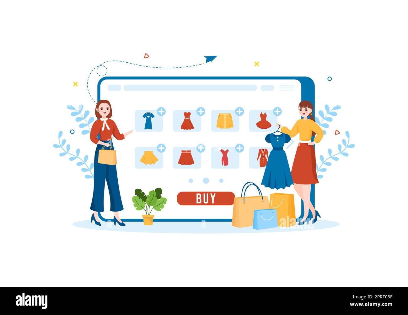 Online Grocery Store or Supermarket to Order Daily Necessities or Food ...