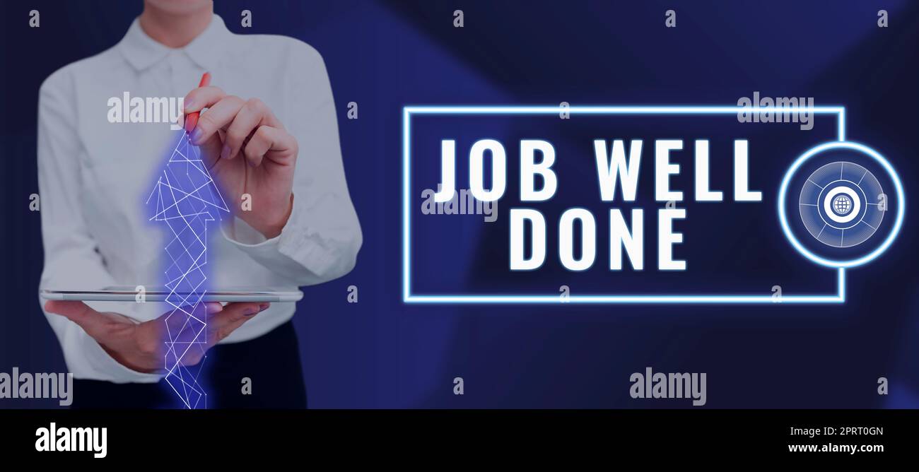 Job well done hi-res stock photography and images - Alamy