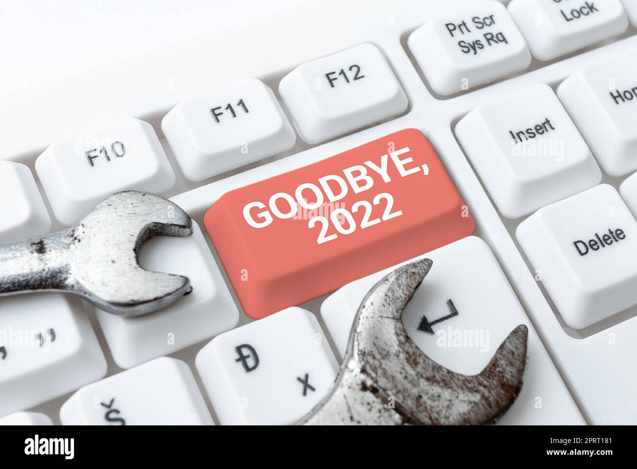 Conceptual display Goodbye 2022. Business overview New Year Eve ...