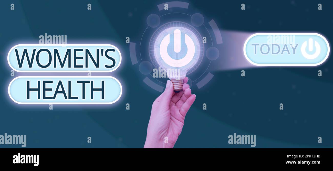 Handwriting text Women s is HealthWomen's physical health consequence ...