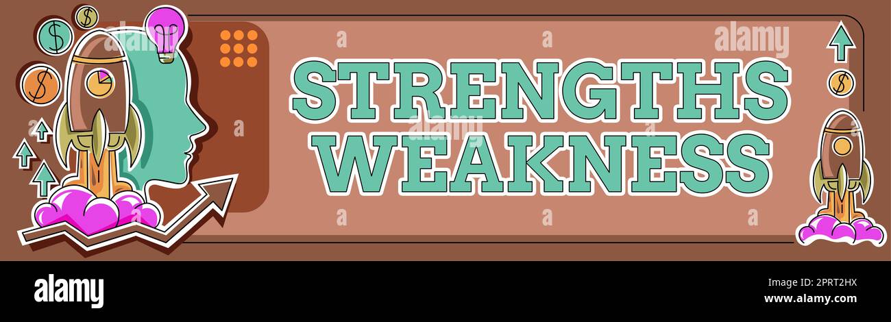 Hand writing sign Strengths WeaknessOpportunity and Threat Analysis ...