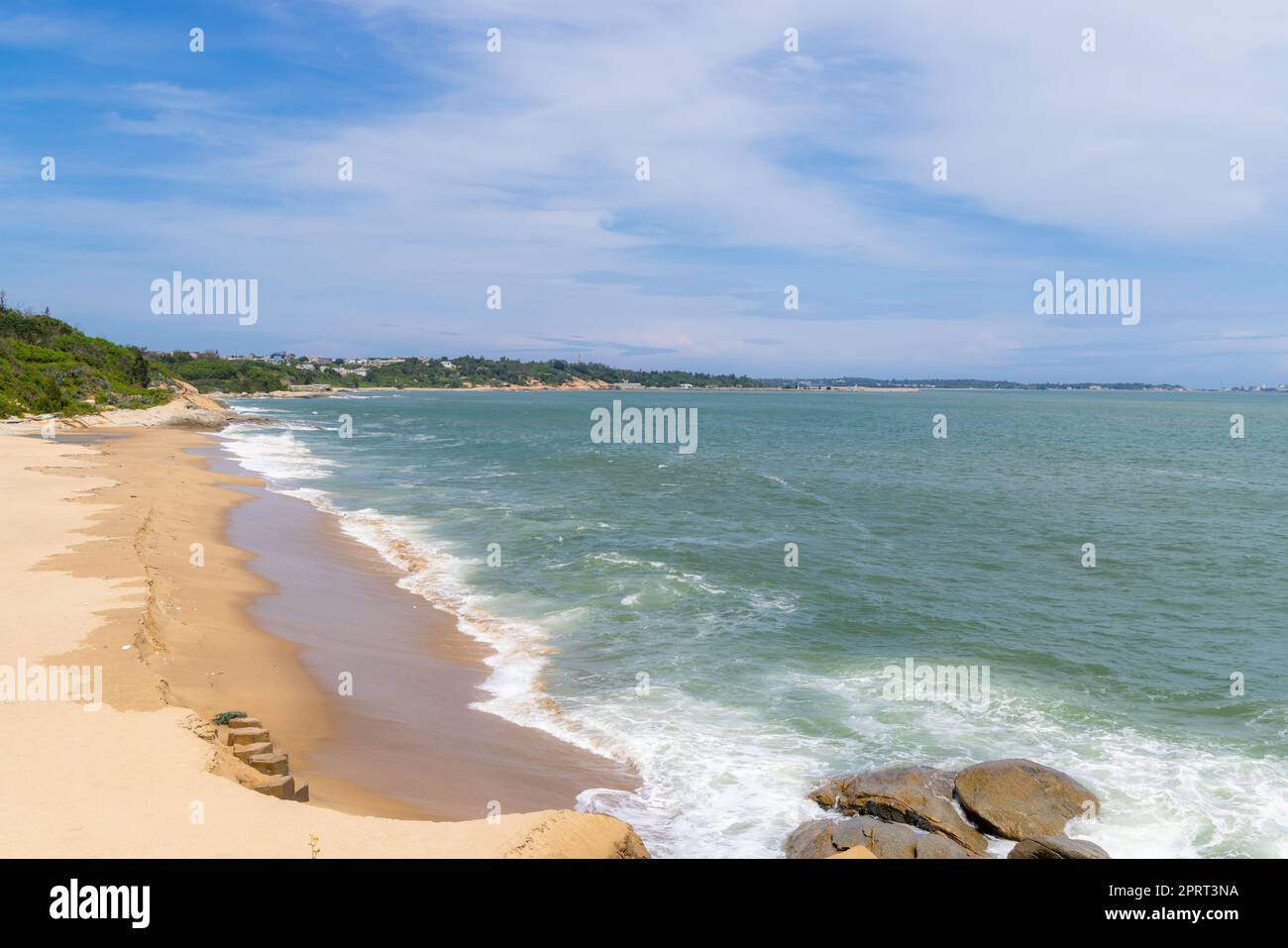 Sand beach in Kinmen of Taiwan Stock Photo - Alamy