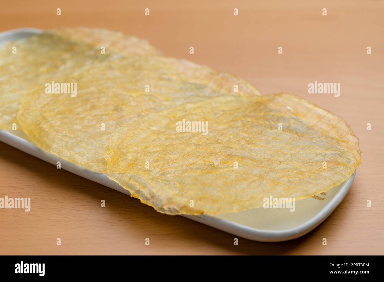 Dried fish fillet seafood snack Stock Photo - Alamy