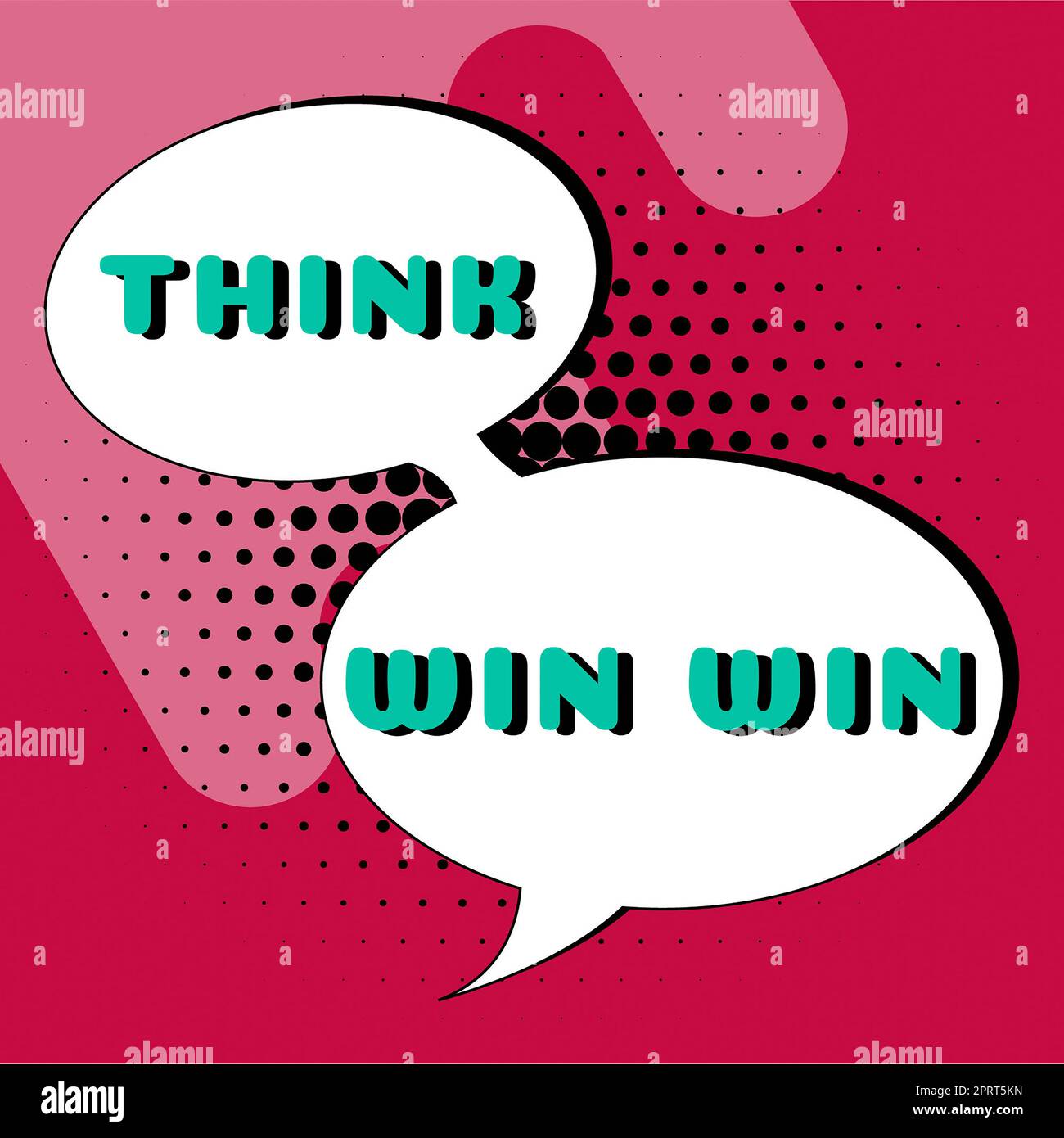 Text showing inspiration Think Win Win, Business concept Request for ...